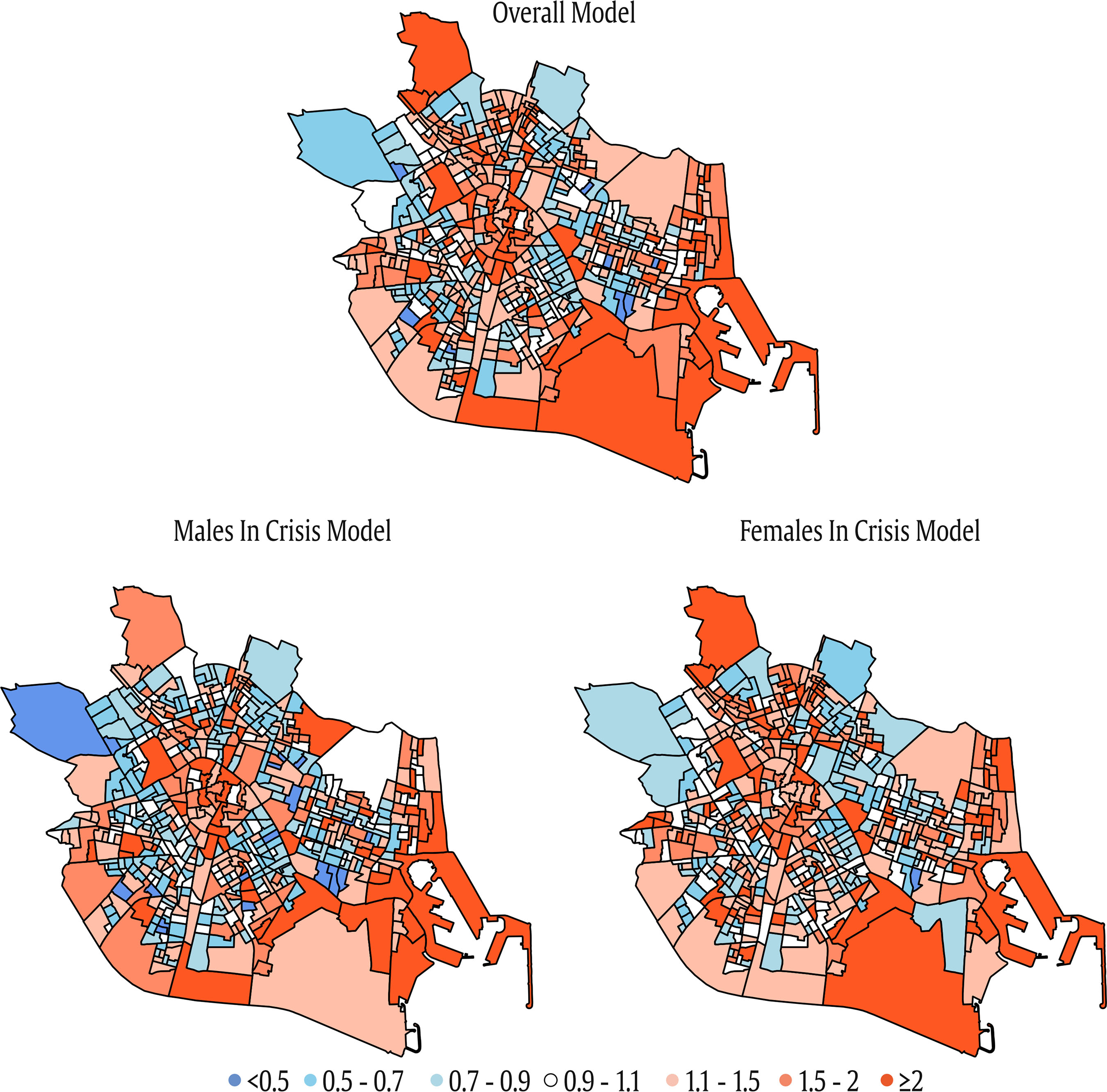 The spatio-temporal distribution of suicide-related emergency calls in ...